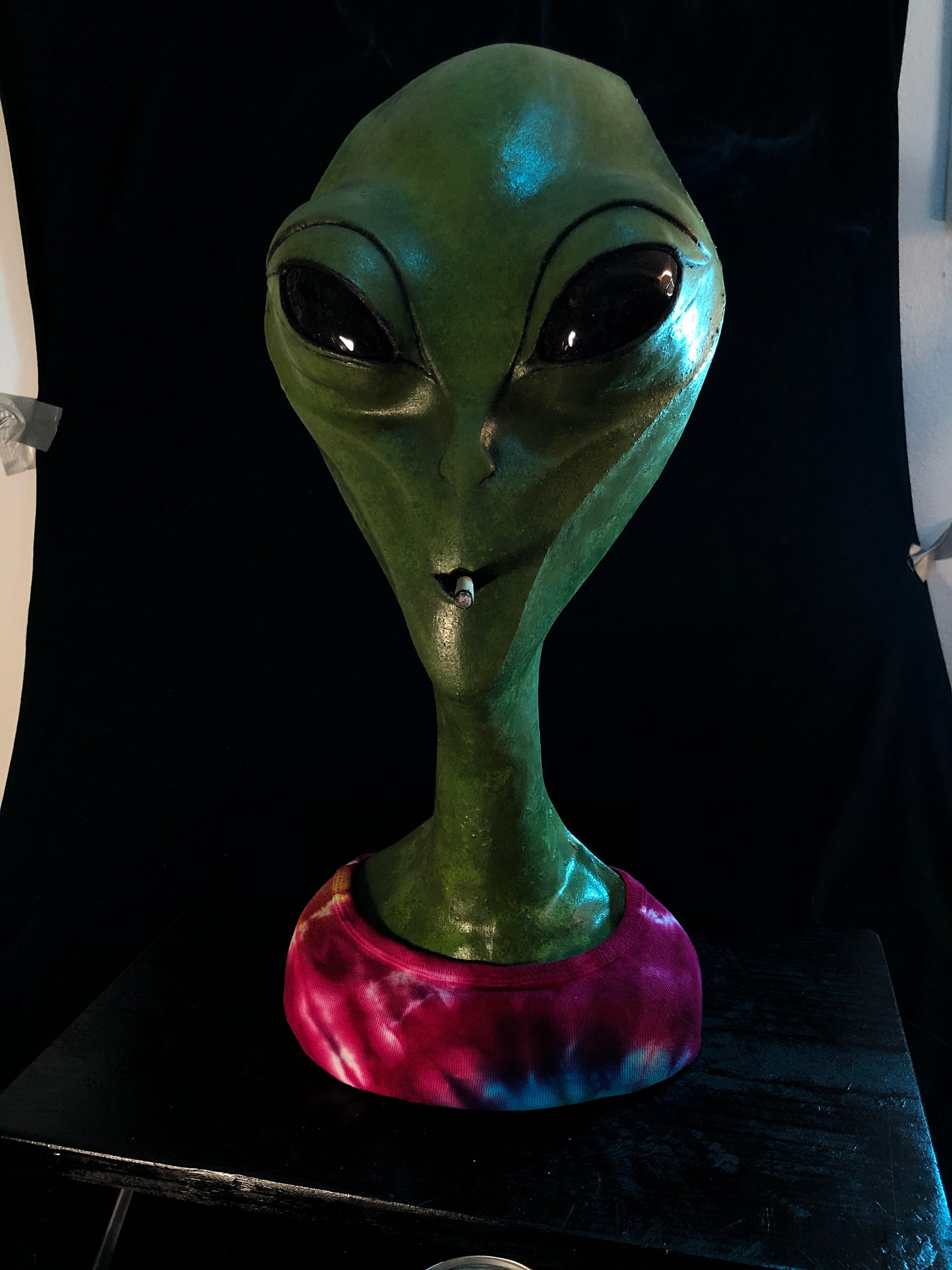 Green Alien Interactive Sculpture - Etsy
