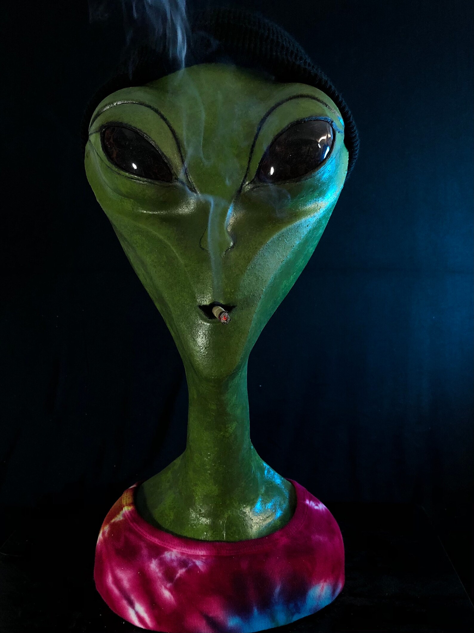 Green Alien Interactive Sculpture - Etsy