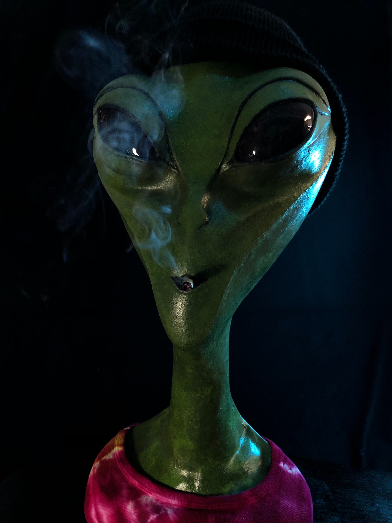 Green Alien Interactive Sculpture - Etsy