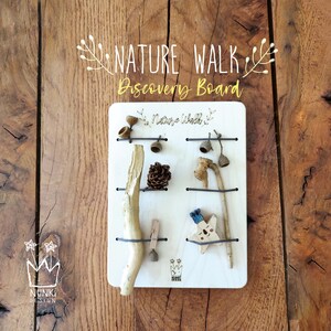 Nature Walk Discovery Board- Nature Crafting, Nature Explorers, Nature ...