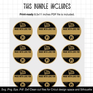 Baseball cap tag svg baseball sticker svg template pdf | Etsy