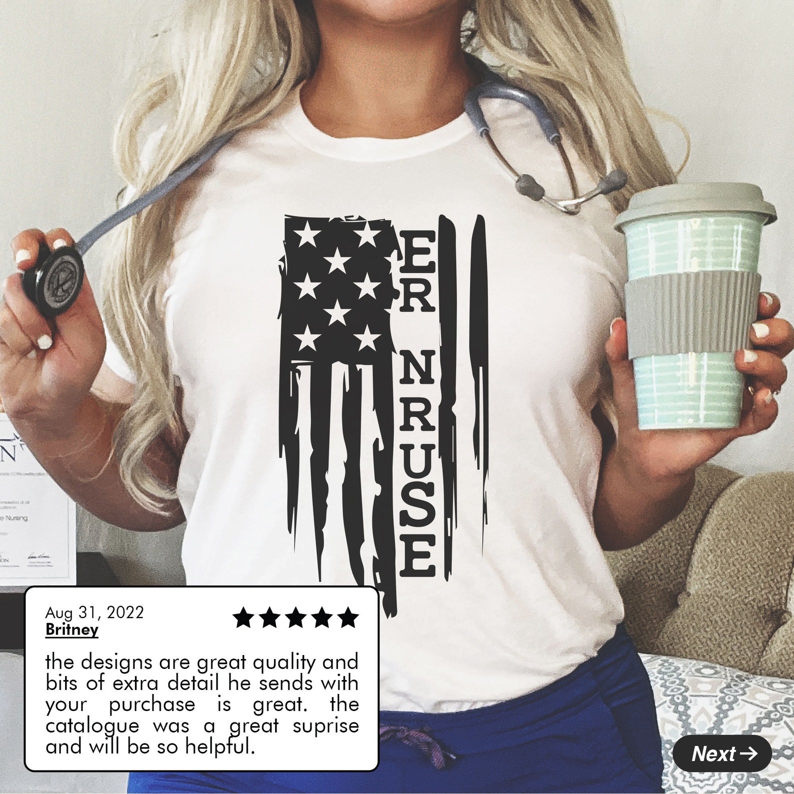 Nurse Svg Er Nurse Distressed Usa Flag Emergency Nurse Usa - Etsy