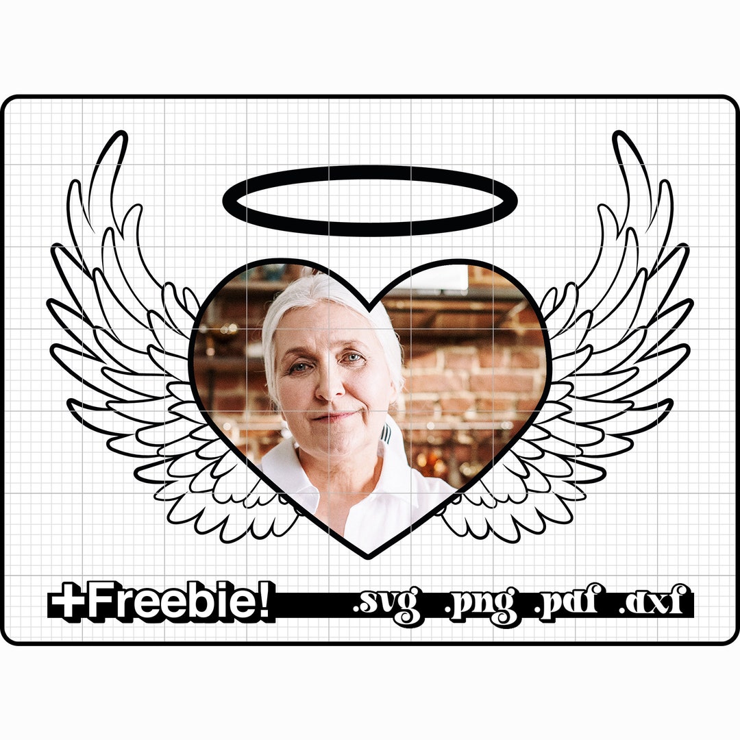 Memorial Heart Frame Svg Forever in Our Hearts Svg, Memorial Svg, Rest ...