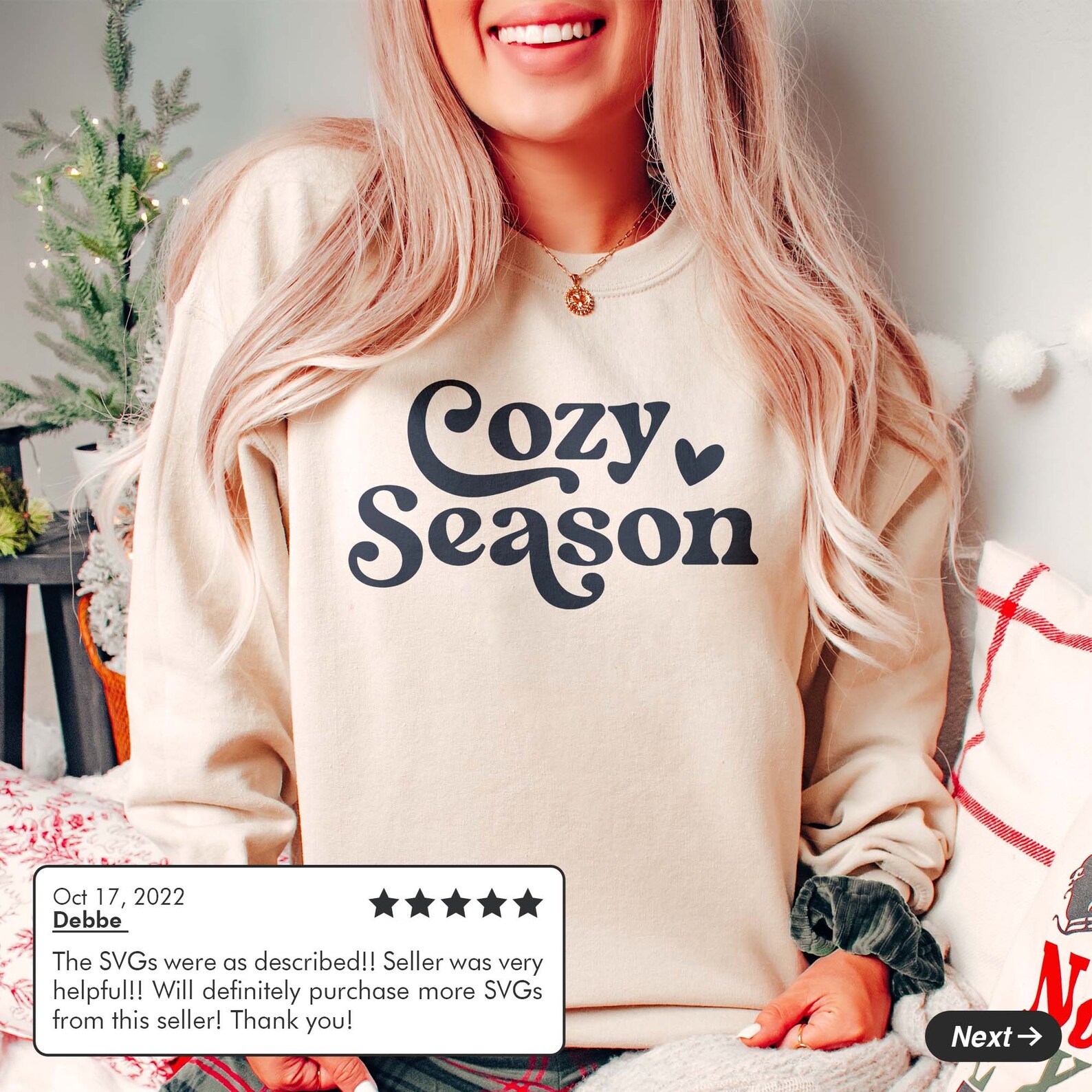 Cozy Season Svg Png Sublimation & Cut File, Christmas Vibes Svg, Merry ...