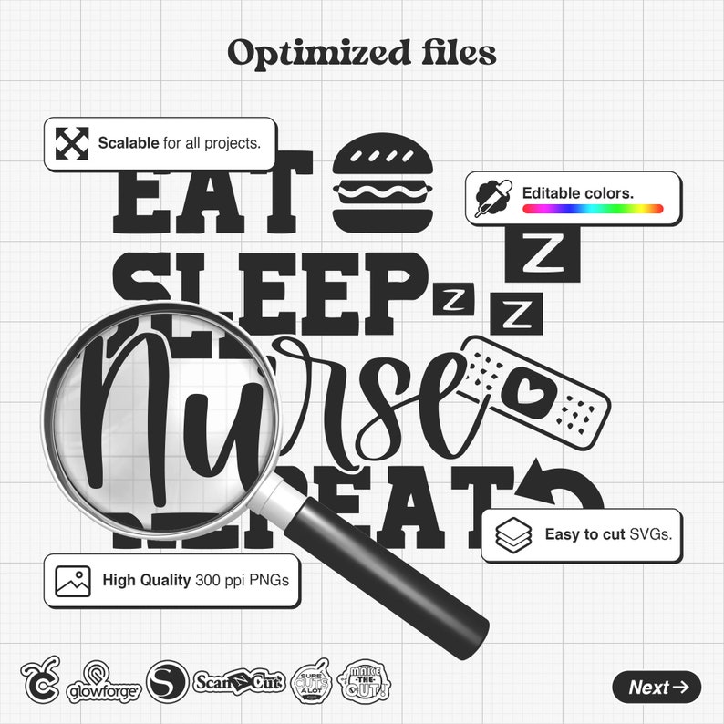 Nurse Svg, Eat Sleep Nurse Repeat Rn Svg, Nurse Png, Nursing Svg, Nurse ...