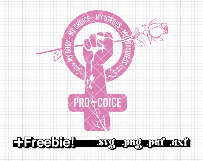WOMENS RIGHTS SVG Cut File for Cricut or Silhouette, Feminist ...
