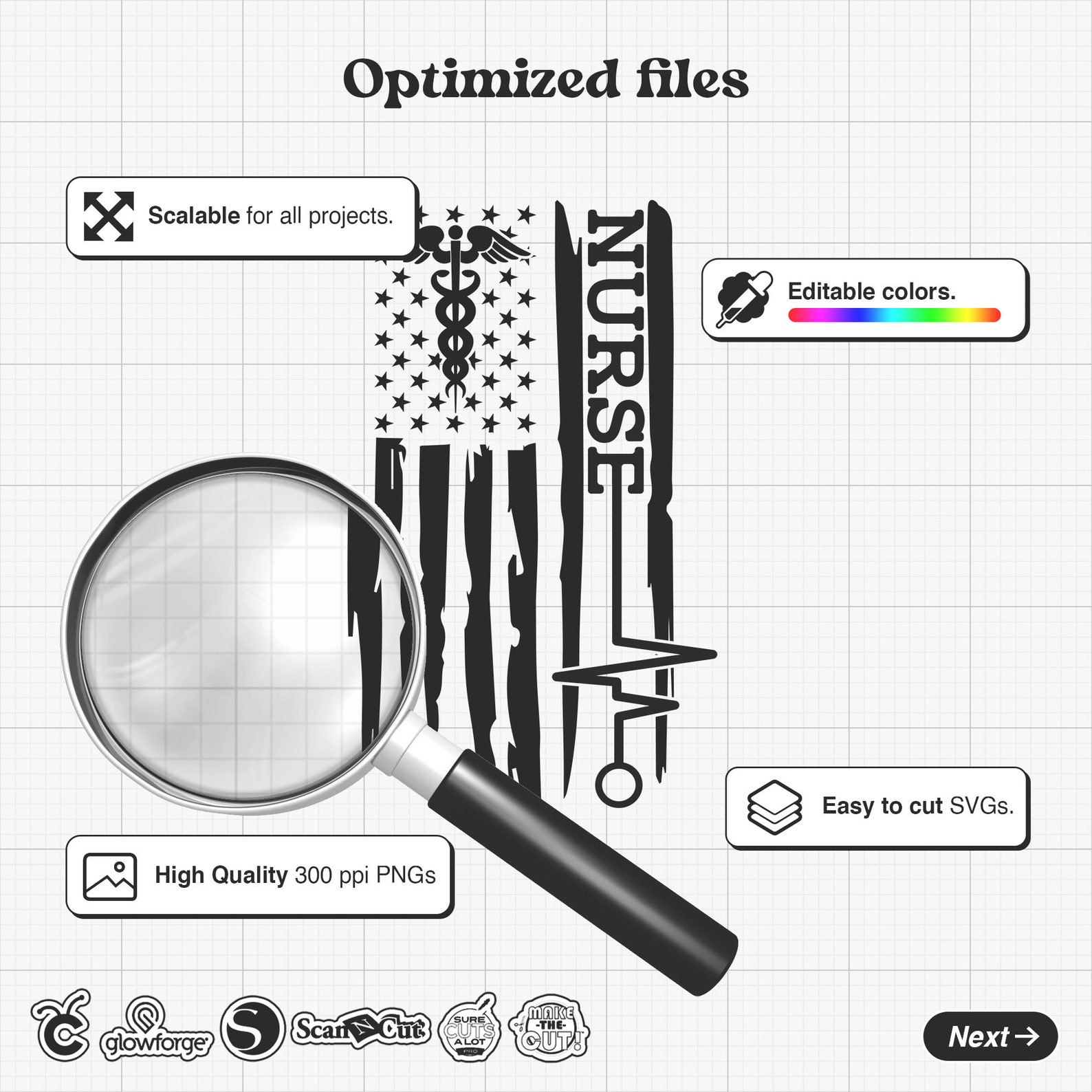 Nurse Svg American Flag Icu Nurse Svg Patriotic Svg Doctor - Etsy