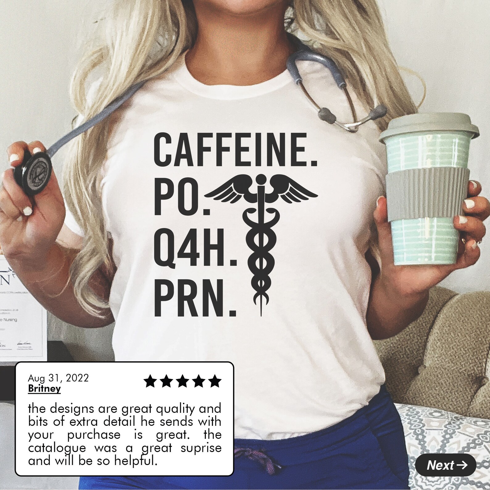 Nurse Svg, Prn Nurse Svg, Caffeine, Po, Q4H, Prn, Coffee Nurse Svg, Rn ...