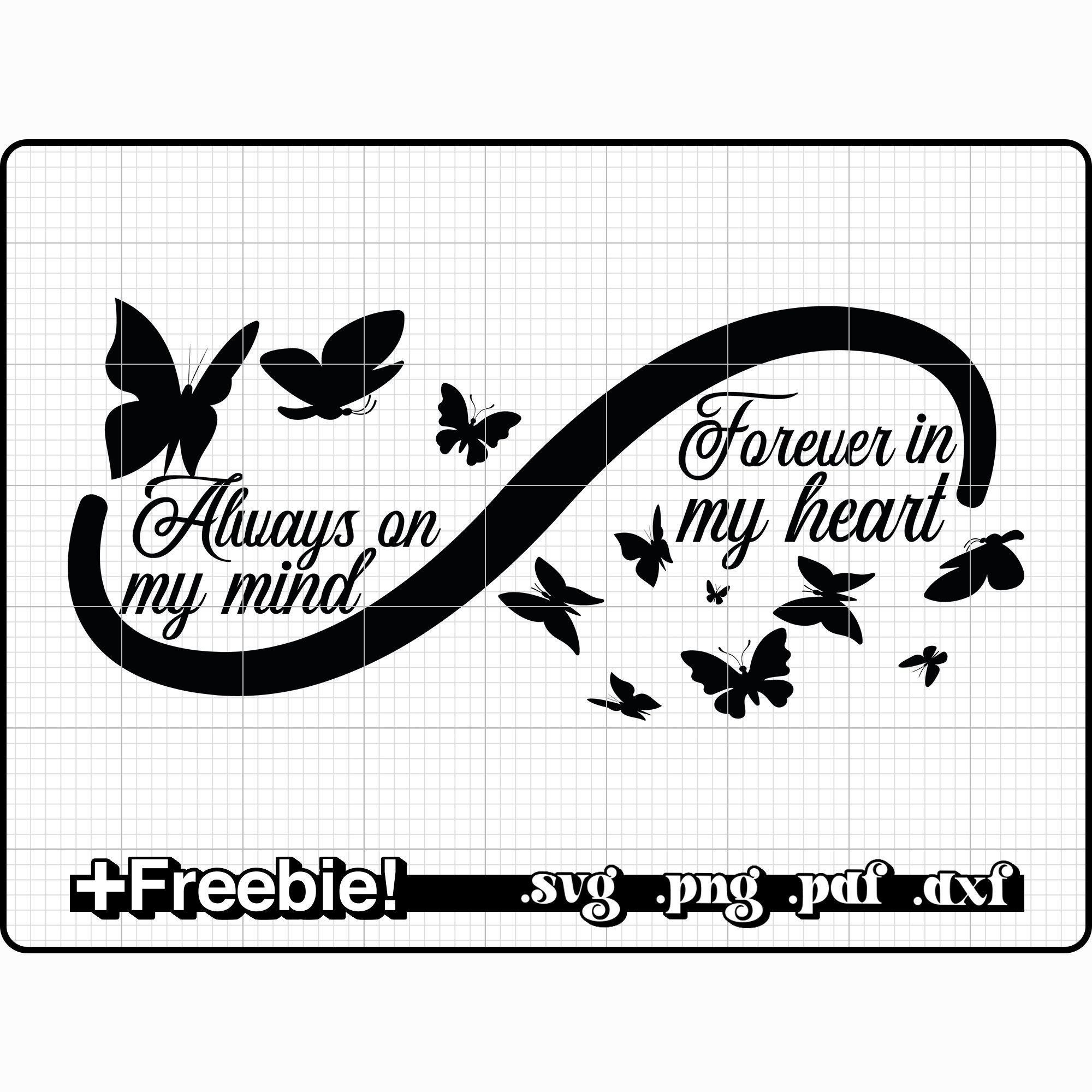 Forever In My Heart Infinity Tattoo