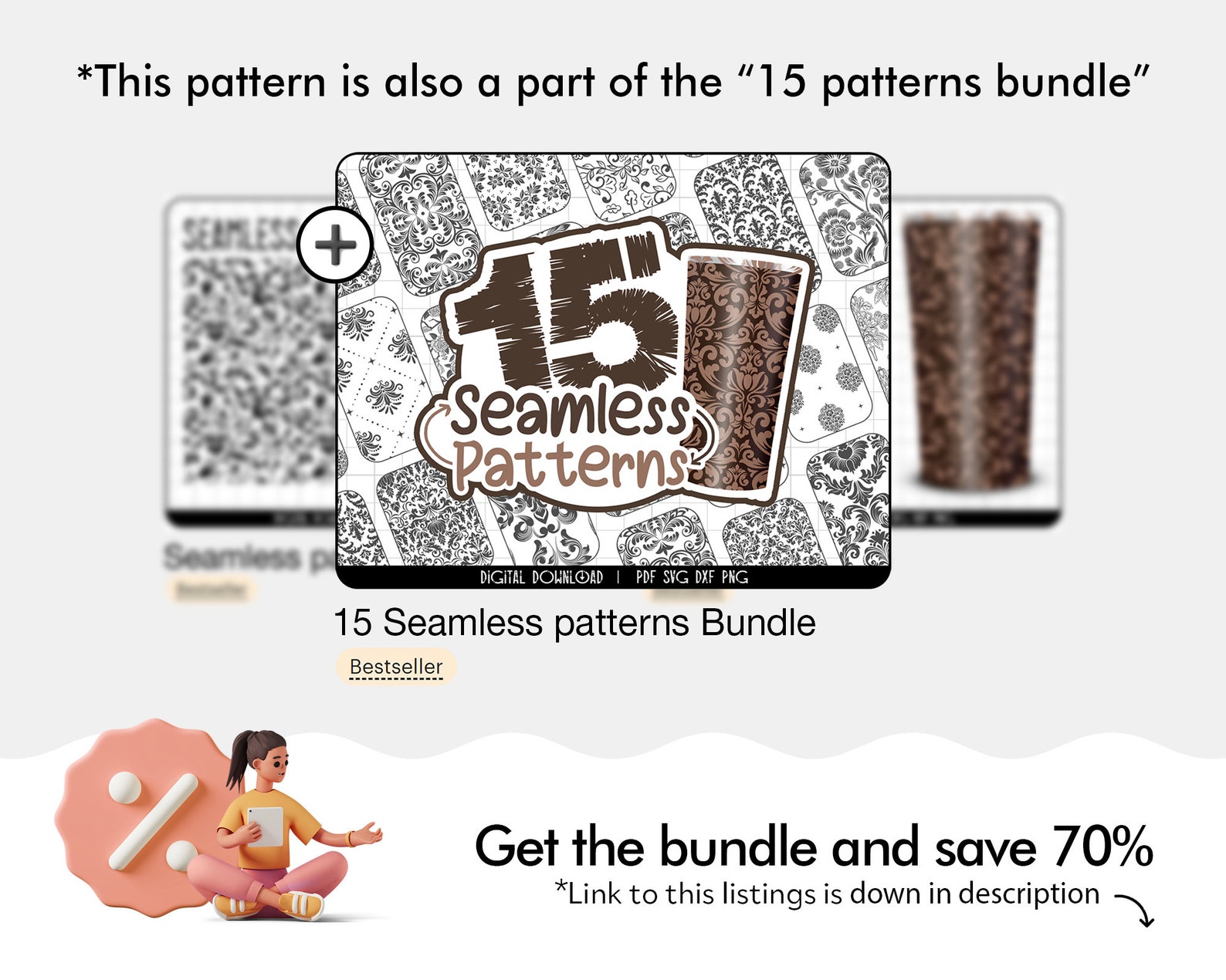 Western Seamless Pattern Svg Tooled Leather Svg Tool Leather - Etsy