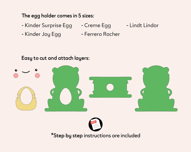 Frog Egg Holder Svg Easter Egg Svg Frog Svg Easter Egg - Etsy