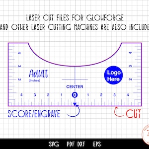 Tshirt Ruler Printable Bundle, T-shirt Alignment Tool Template, Tshirt ...