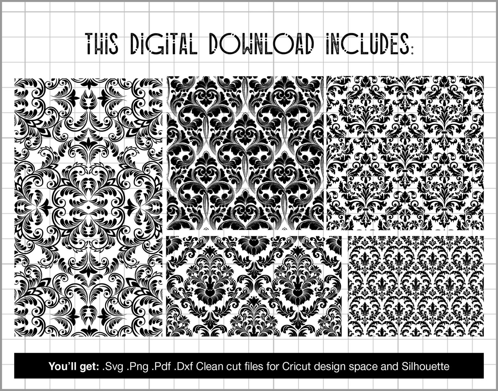 15 Seamless Patterns SVG Bundle Tooled Leather Svg Seamless - Etsy