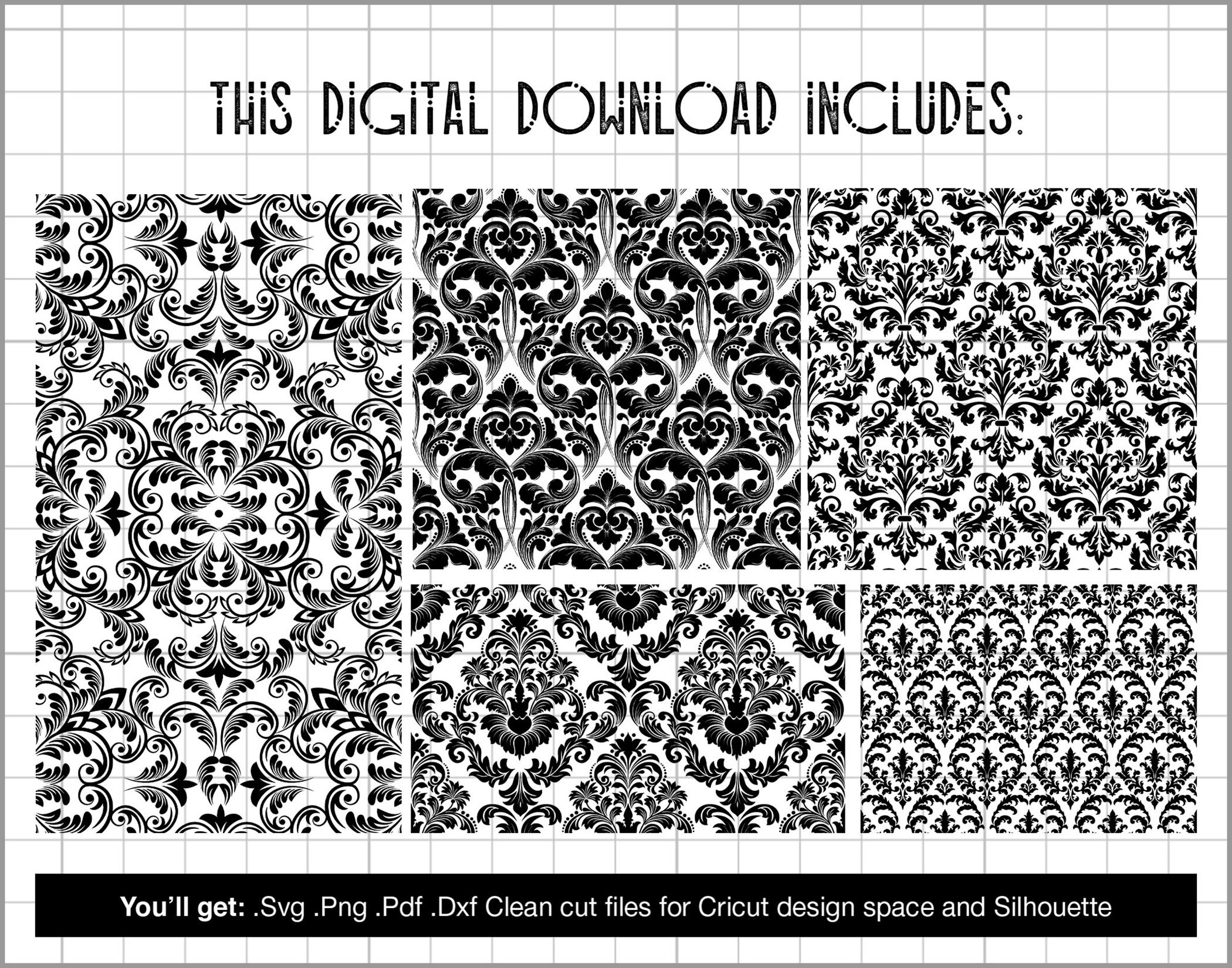 15 Seamless Patterns SVG Bundle Tooled Leather Svg Seamless - Etsy