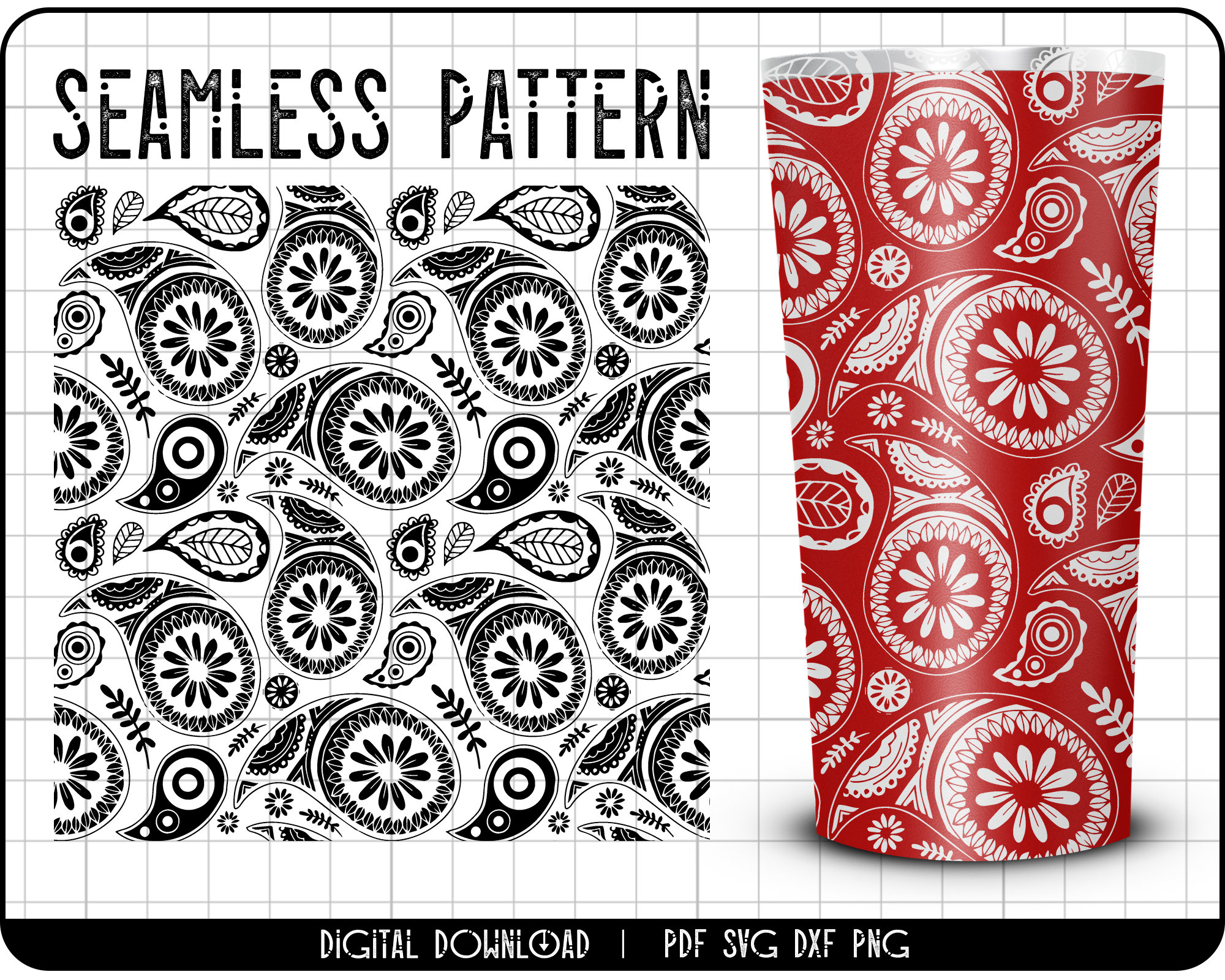 Bandana Pattern Svg Bandana Pattern Png Western Pattern Svg - Etsy