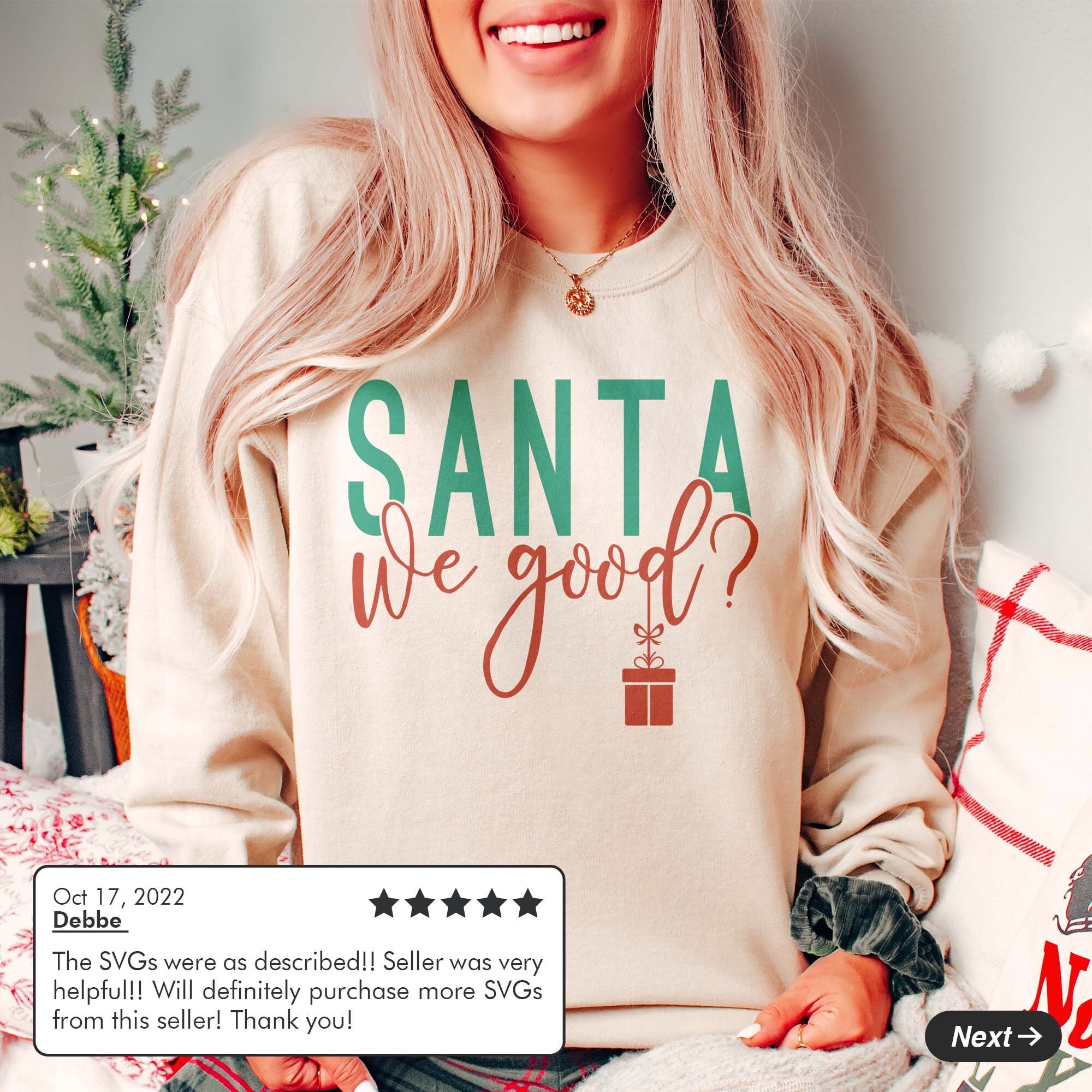Dear Santa Svg, Santa We Good Svg, North Pole Svg Png Pdf, Kids ...