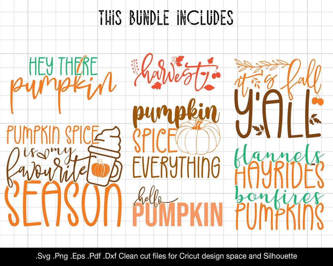 Fall SVG Fall SVG Bundle Fall Svg for Shirts Autumn Svg - Etsy