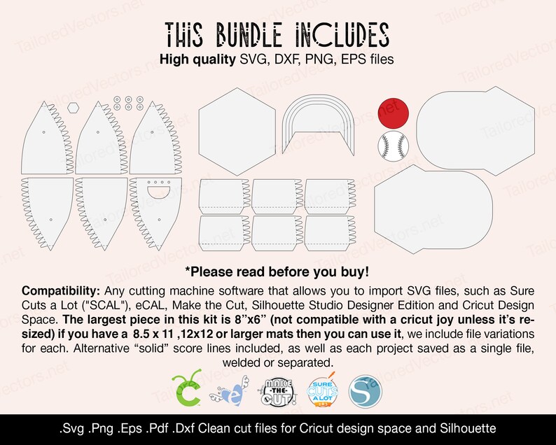 Baseball Cap Box Svg Baseball Cap Template Printable Favor - Etsy