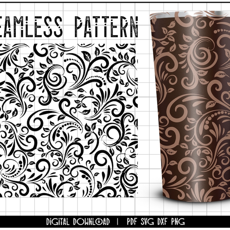 Western Lace Pattern Svg - Etsy
