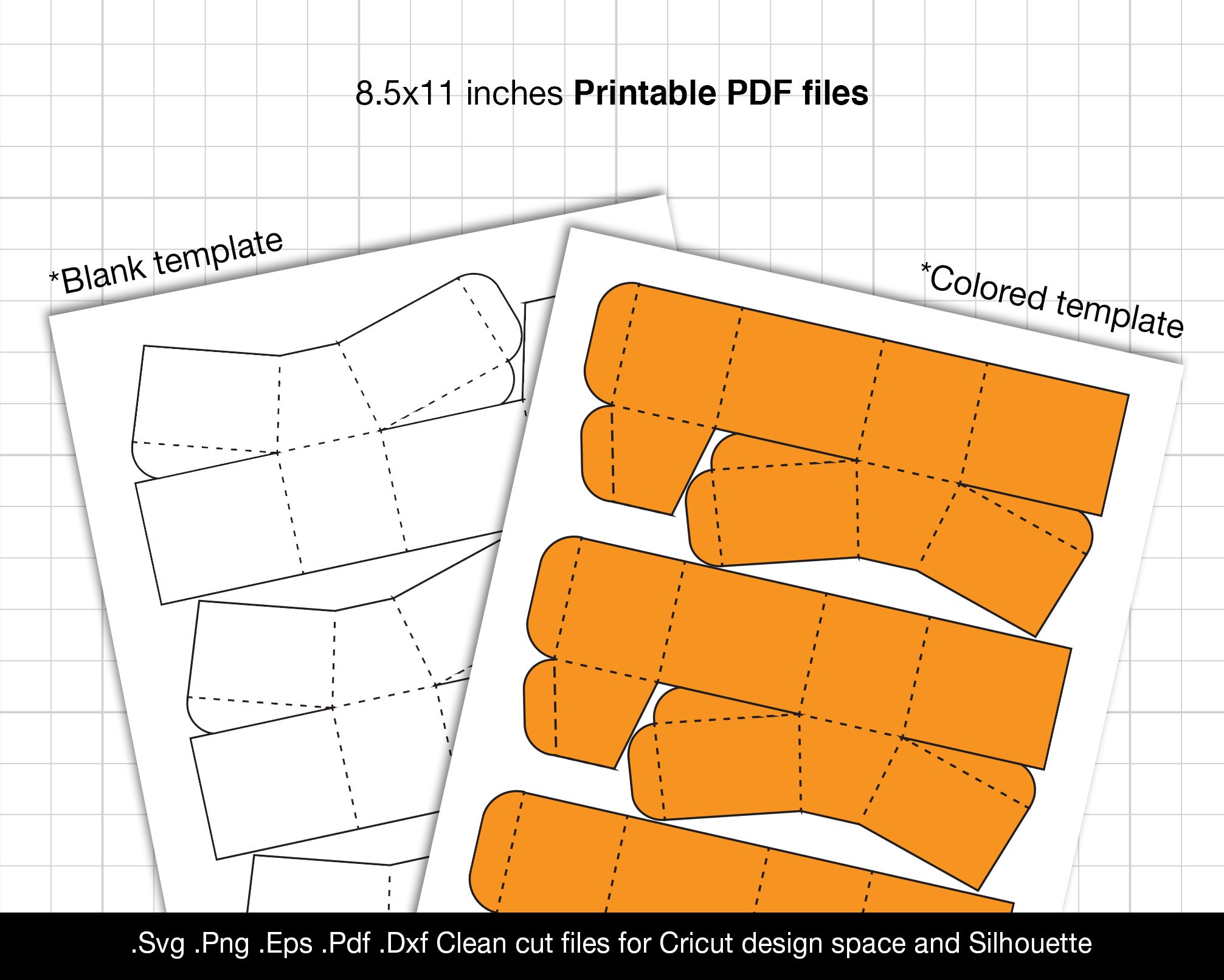 Pumpkin Treat Box SVG, Halloween Svg, Pumpkin Box Template, Favor Box ...