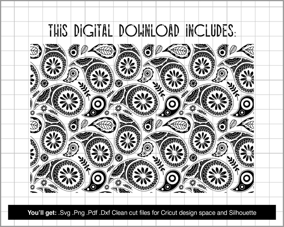 Bandana Pattern Svg Bandana Pattern Png Western Pattern Svg - Etsy