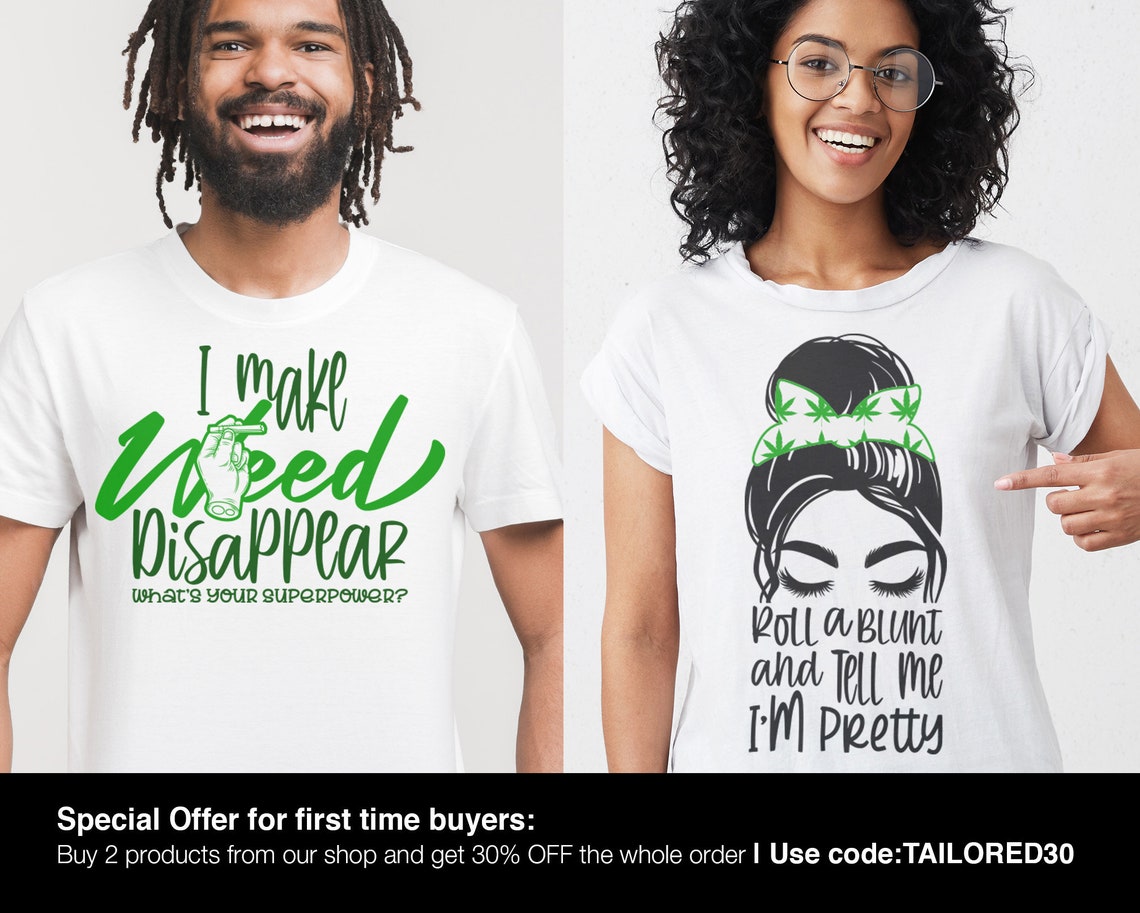 45 Weed Funny Sayings & Clip Arts SVG Bundle for Stoners SVG - Etsy