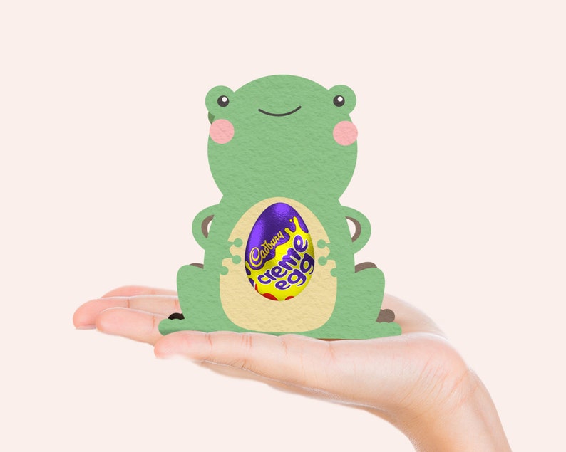 Frog Egg Holder Svg Easter Egg Svg Frog Svg Easter Egg | Etsy