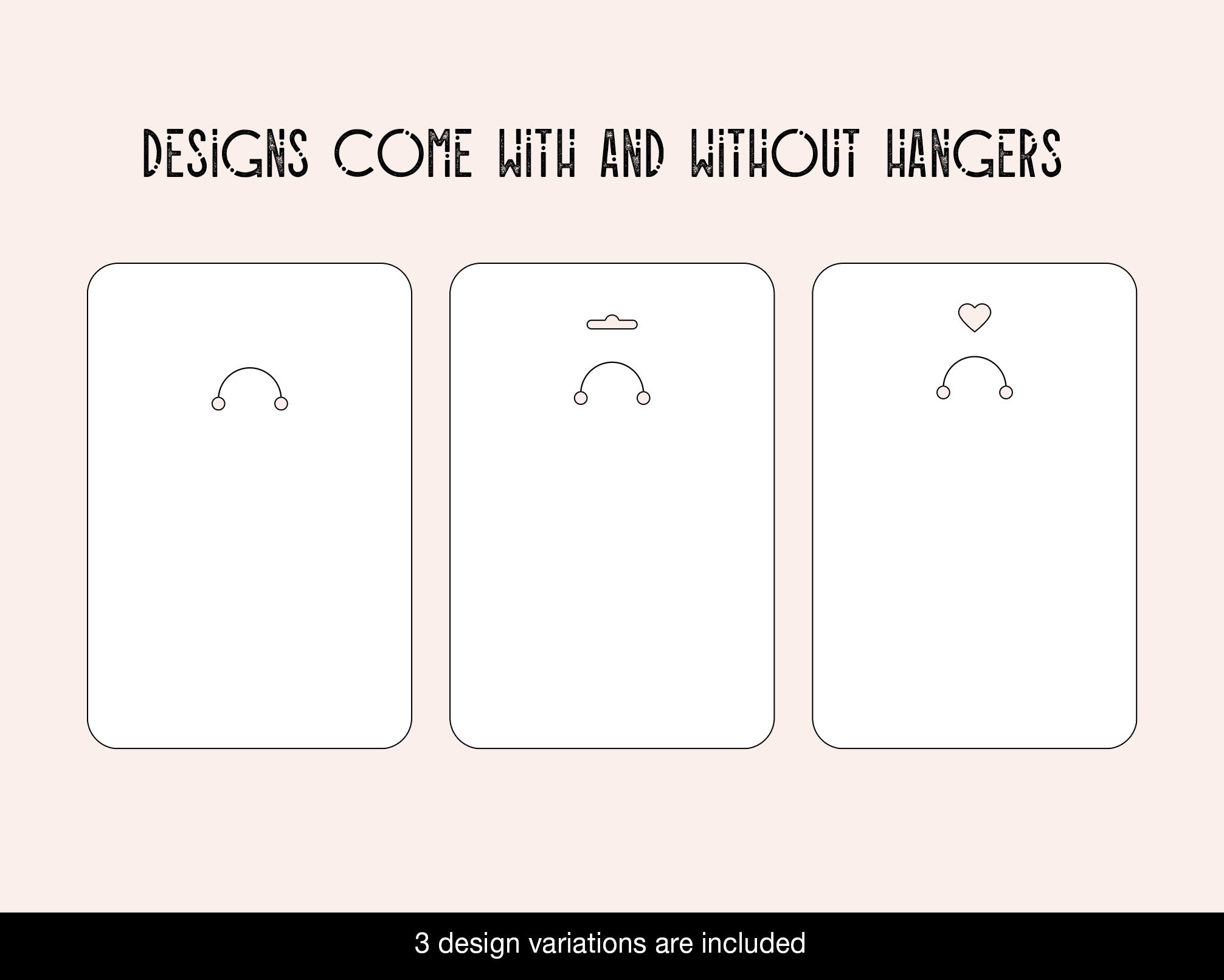 45 Keyring Display Card Svg Bundle Keyring Display Card | Etsy UK