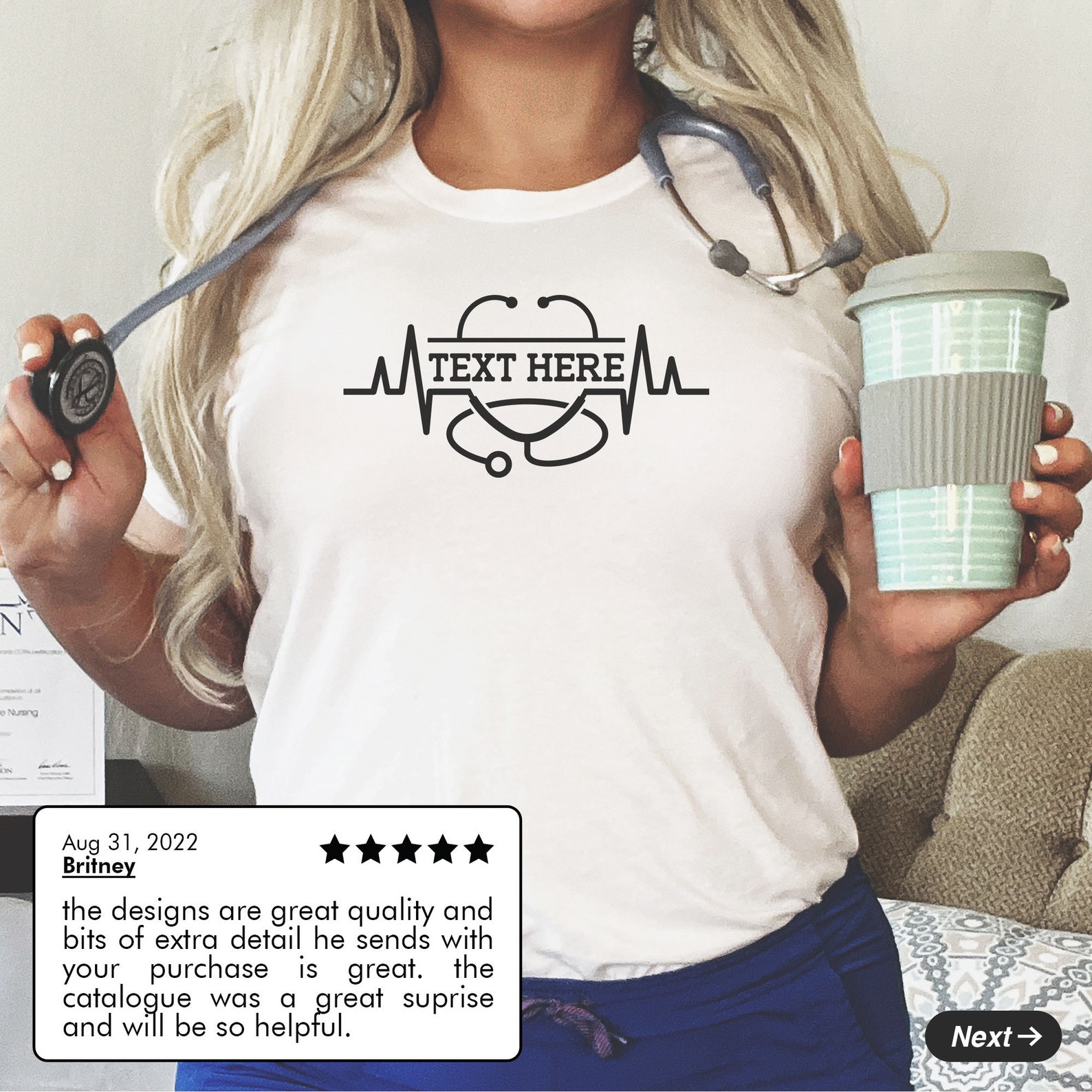 Nurse Svg Nurse Split Name Monogram Svg Stethoscope Heart - Etsy