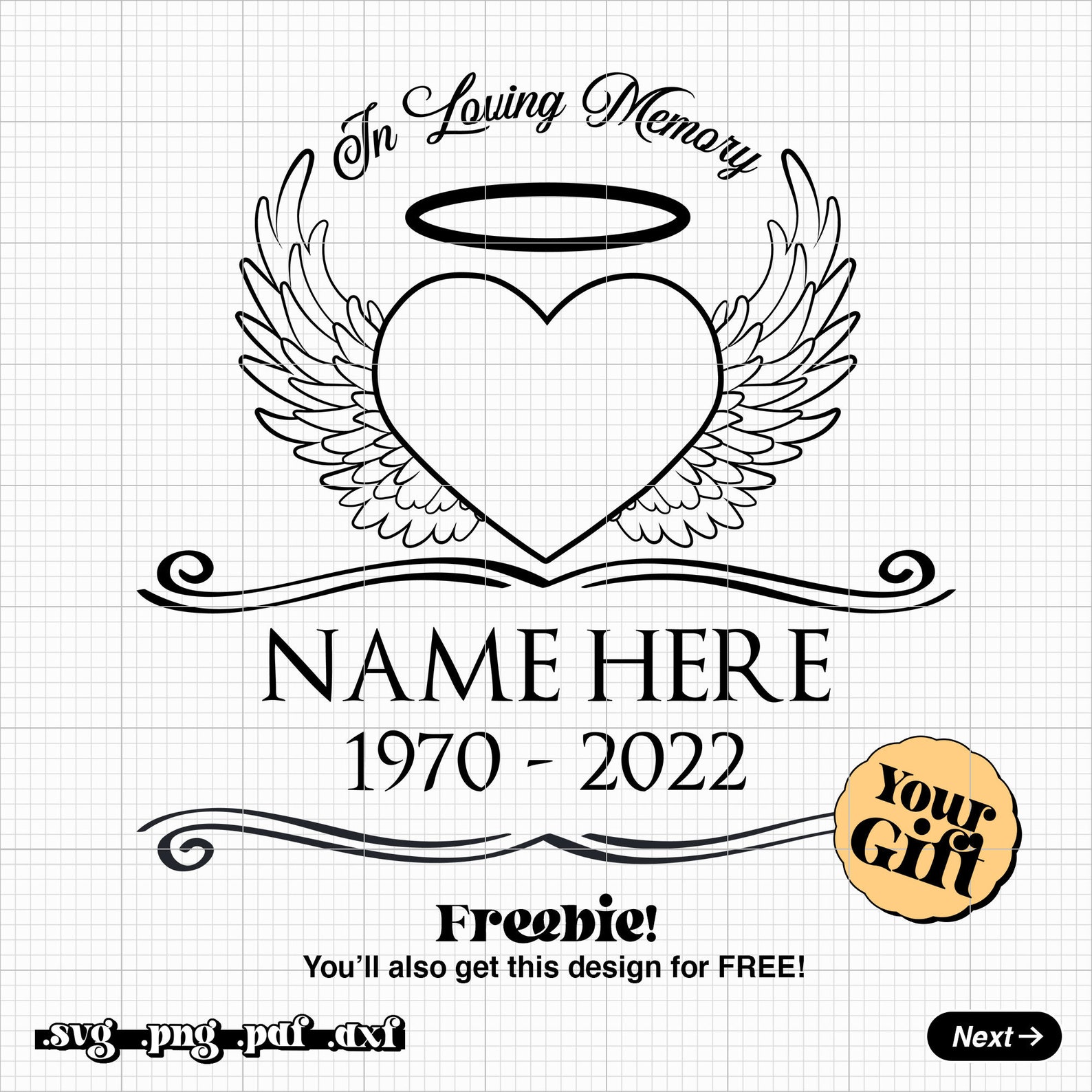 Butterflies Appear When Angels Are Near Svg, Png,feathers, Memorial Svg ...