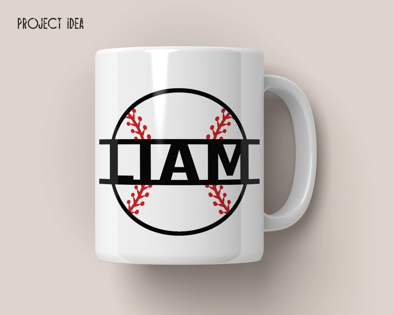 Baseball SVG Baseball Stitches Svg Baseball Monogram SVG | Etsy