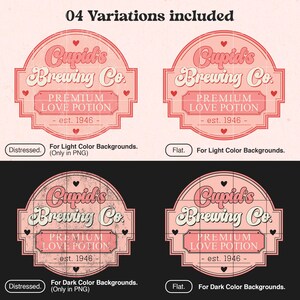 Cupid's Brewing Co, Retro Valentine Png, Cupid Png, Valentine Beer Mug ...
