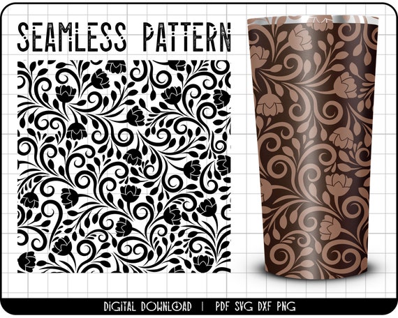 Tooled Leather Svg Tooled Leather Png Floral Pattern Svg - Etsy