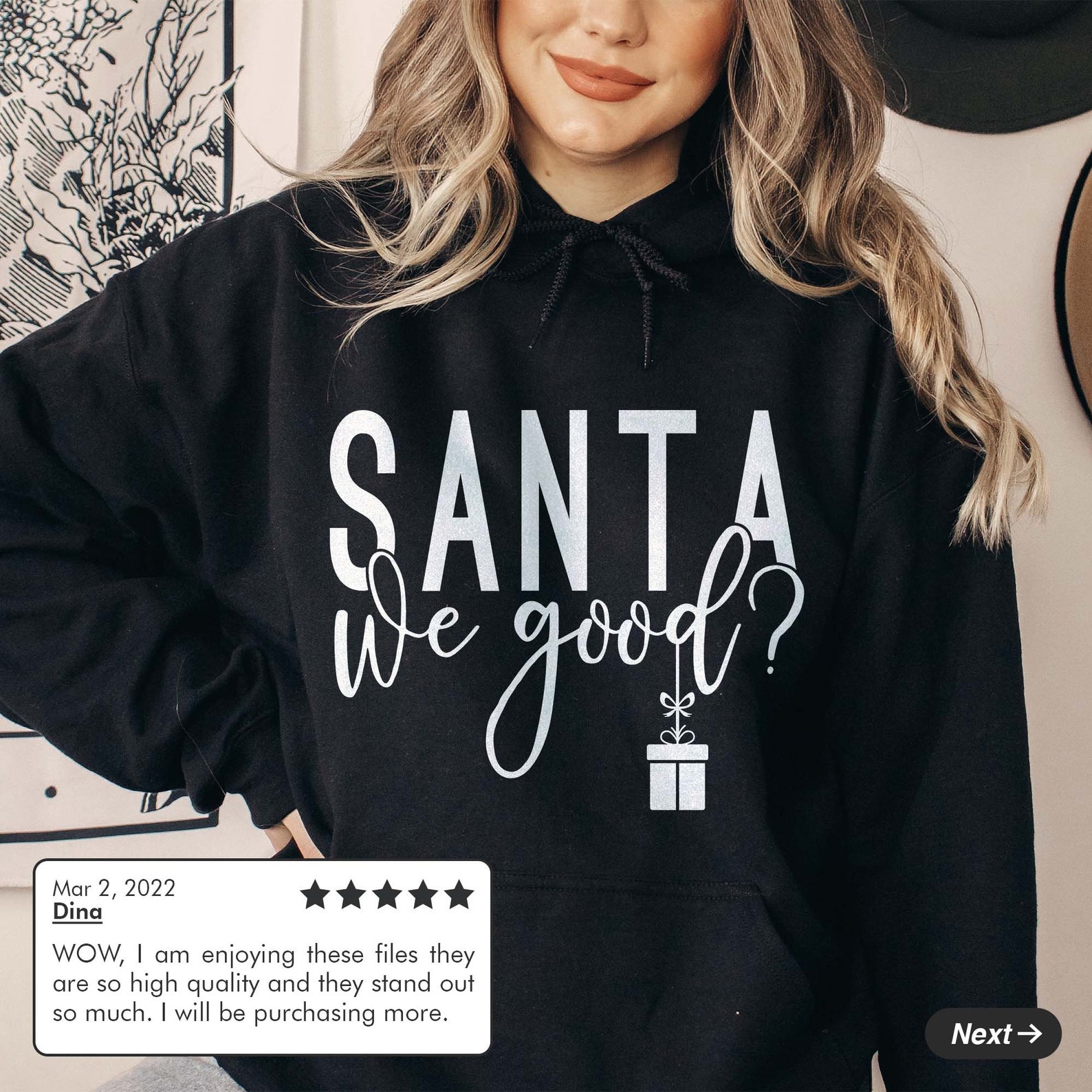Dear Santa Svg, Santa We Good Svg, North Pole Svg Png Pdf, Kids ...