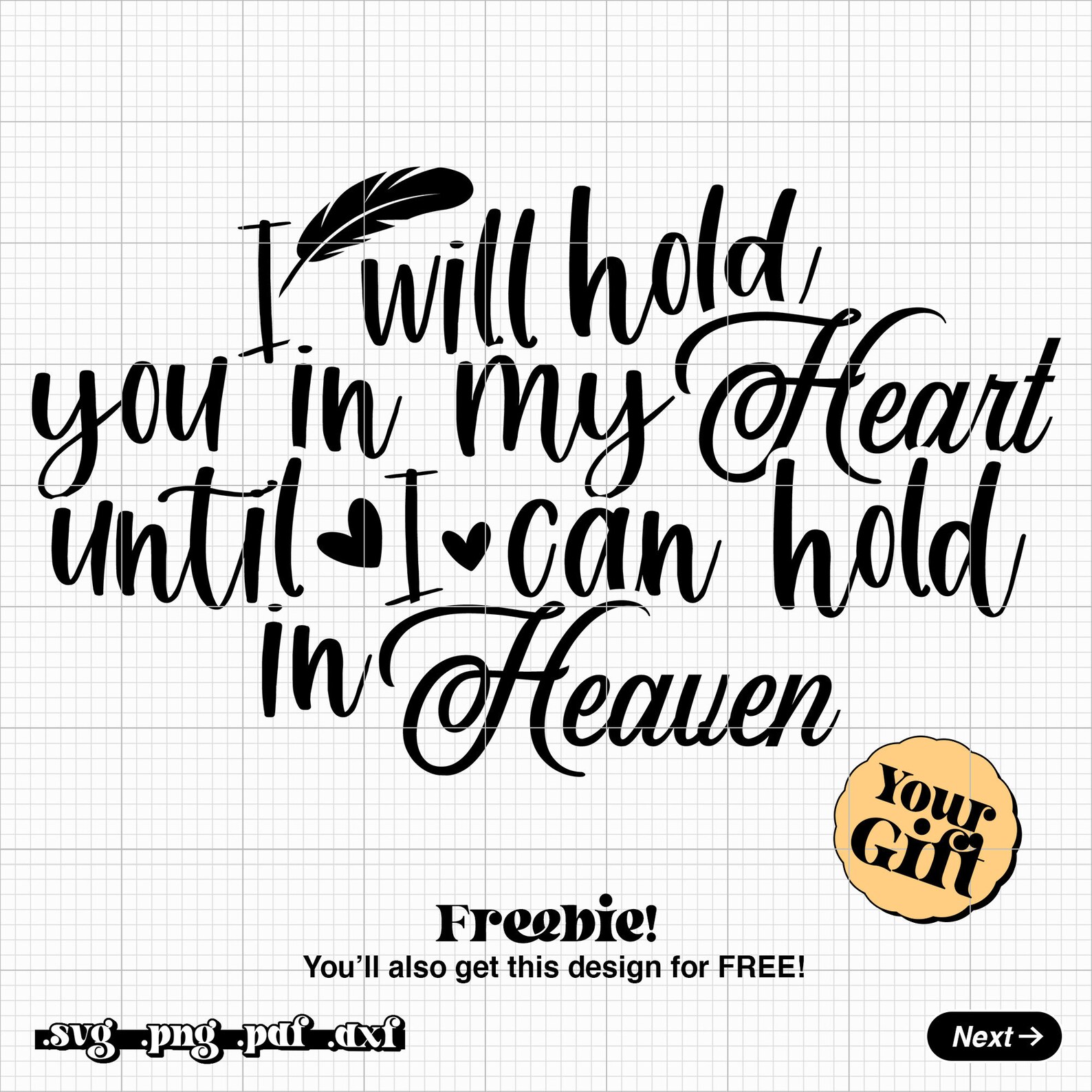 In Loving Memory Svg Png Heart Frame Memorial Svg Rest in - Etsy