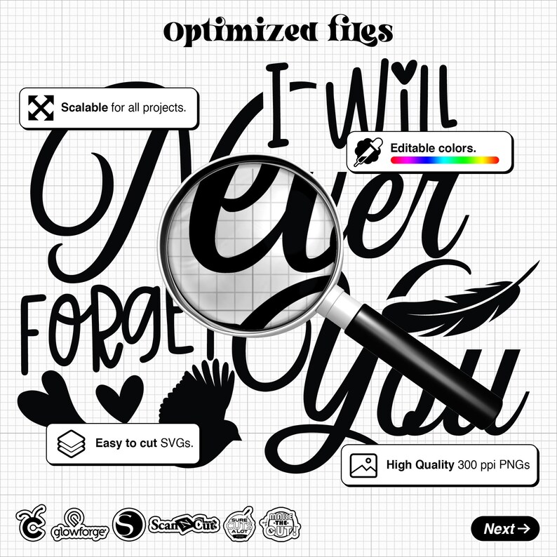 I Will Never Forget You Svg, Png,cardinal Svg, Png,memorial Svg, Rest ...