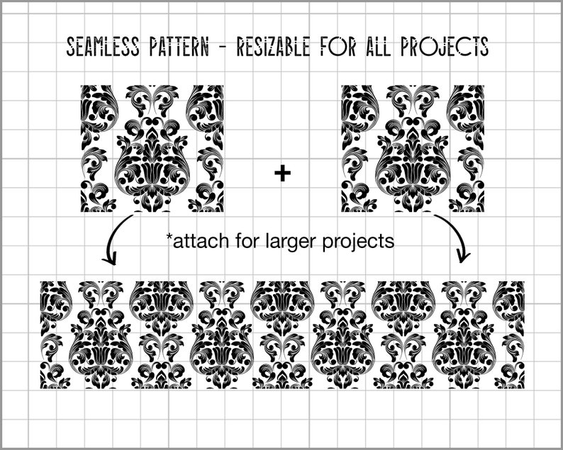 Western Seamless Pattern Svg Tooled Leather Svg Tool Leather - Etsy