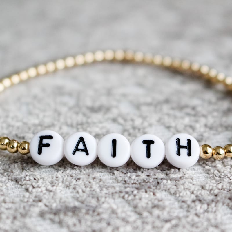 Word Bracelet - Etsy