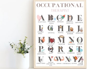 Occupational Therapy Wall Art - Etsy