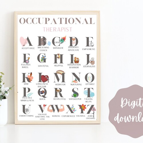 Occupational Therapy Quote Printable Download OT Quote - Etsy