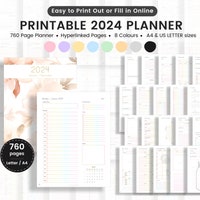Planner Printable - Etsy