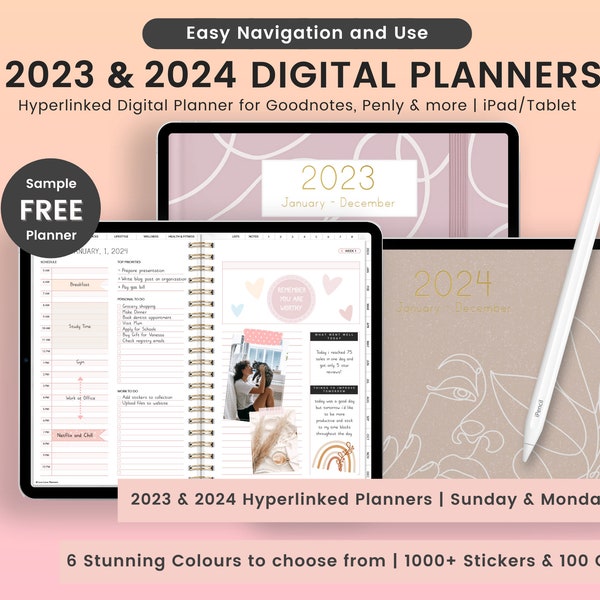 Planner 2023 - Etsy
