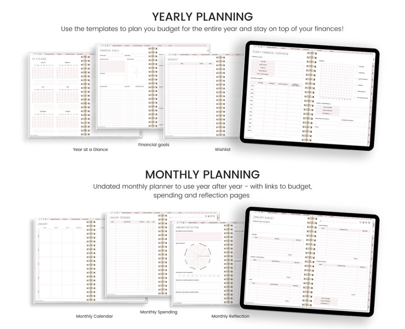 Digital Budget Planner: Finance Tracker for Goodnotes (digital Download ...