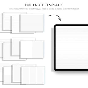 20-section Digital Notebook: 64 Templates, 1000+ Stickers (goodnotes ...