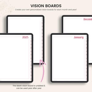 Vision Board Kit, 2026 Vision Board, Goal Planner, Manifestation ...