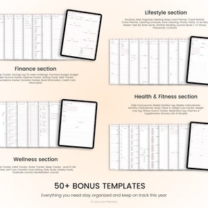 2025 Digital Life Planner: Hyperlinked Portrait Planner (goodnotes/ipad ...