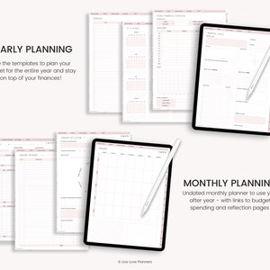 Digital Budget Planner, Finance Tracker, Finance Planner, Digital ...