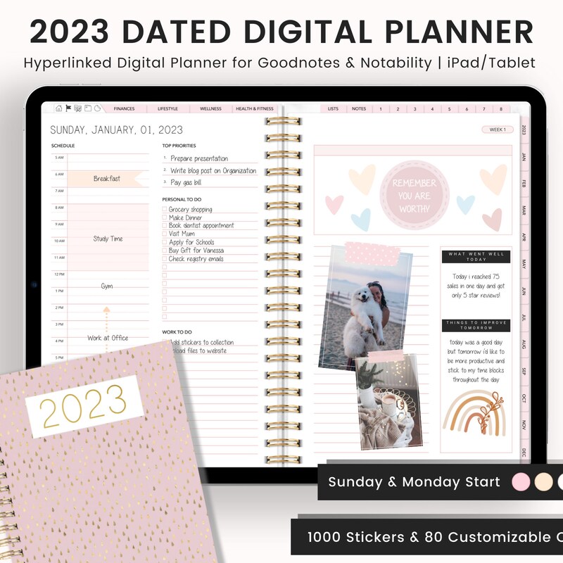 Planner 2023 - Etsy