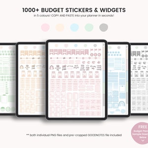 Digital Budget Planner, Finance Tracker, Finance Planner, Digital ...