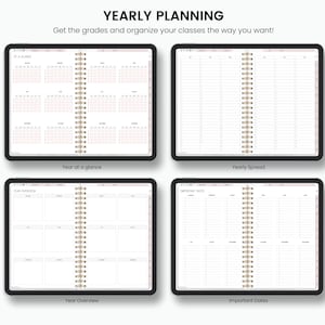 Student Planner | Academic Planner for Students | Undated Digital ...